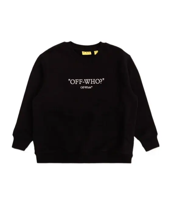 Off-White Crew-neck Sweatshirt - Black