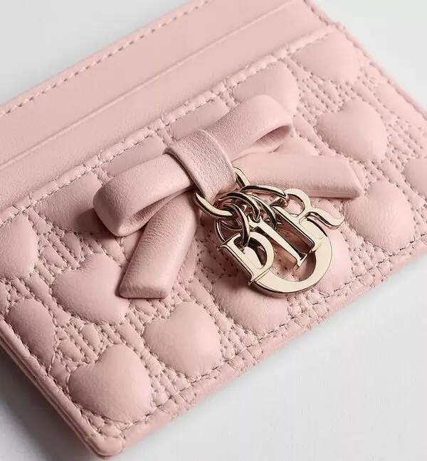 Dior Qixi Lady Freesia Card Holder