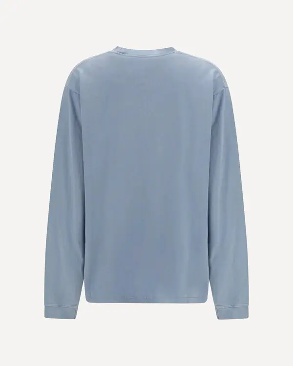Alexander Wang Logo Print Long Sleeve Tee