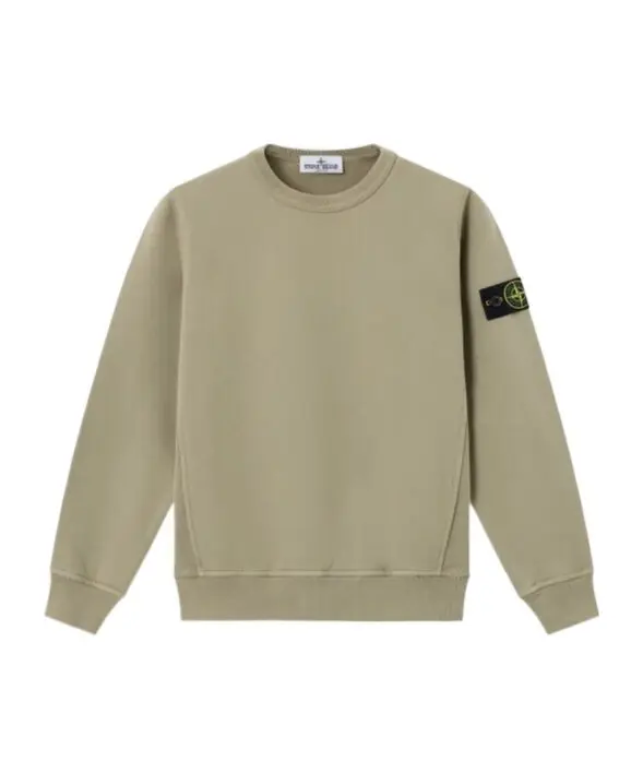 Stone Island Compass-patch Sweatshirt - Mud