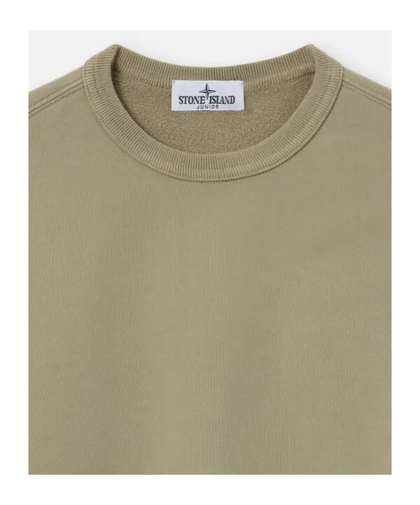 Stone Island Compass-patch Sweatshirt - Mud