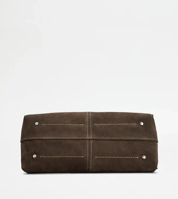 TOD'S Suede Pocket Tote Bag