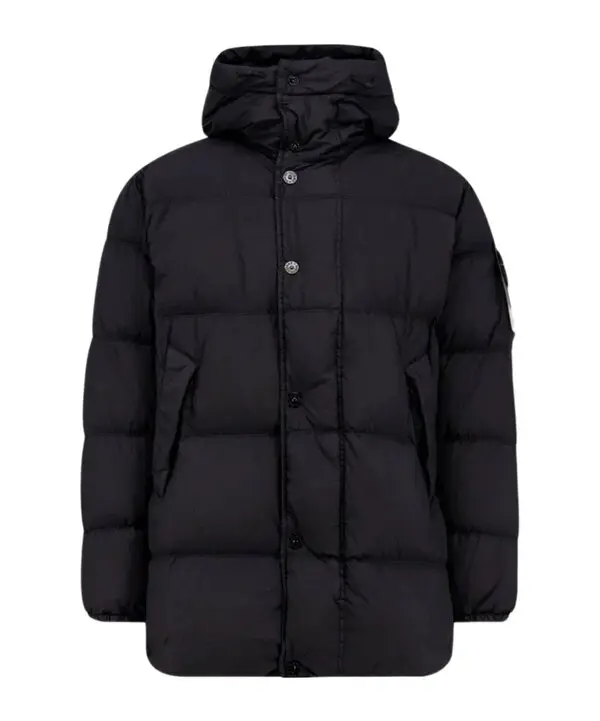 Stone Island Long-sleeve Hooded Padded Jacket