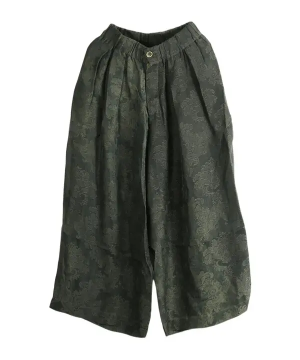 UMA WANG High-waisted Wide-leg Casual Trousers