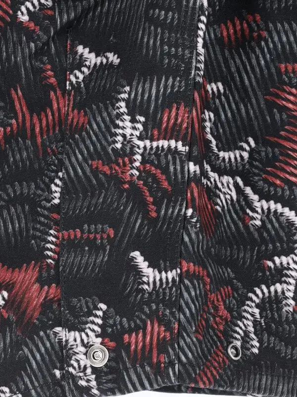 PDFCHANNEL Abstract Print Wide-leg Pants
