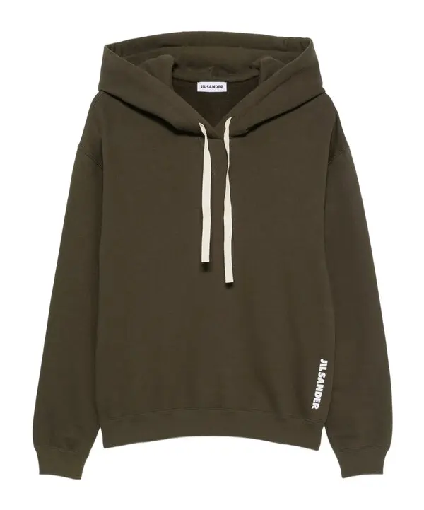JIL SANDER Logo-print Drawstring Hoodie