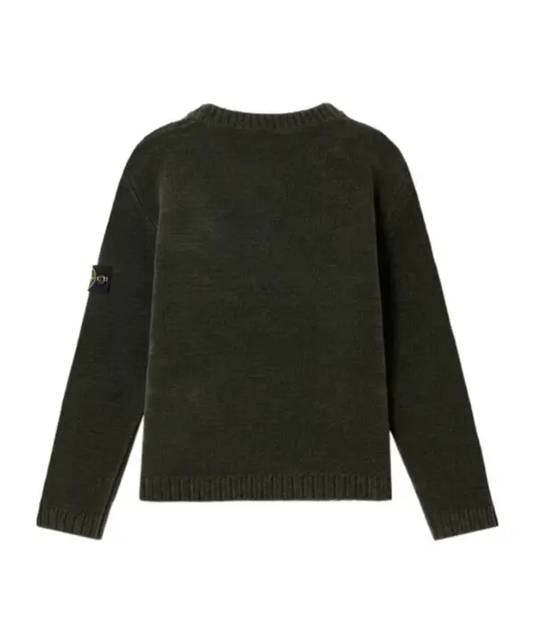 Stone Island Regular-fit Crewneck Jumper With Ribbed Trims