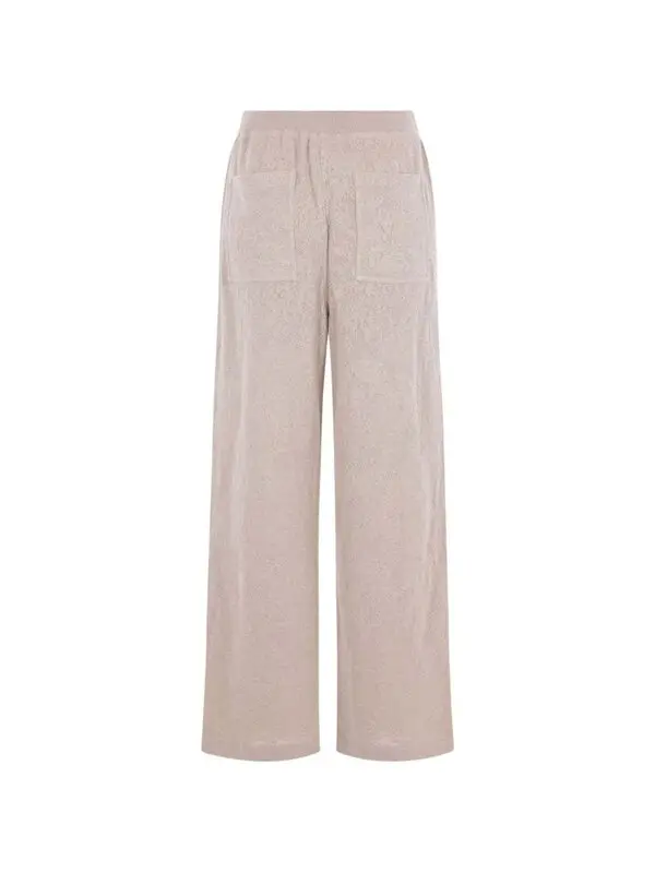 Brunello Cucinelli Elastic-waistband Straight-leg Trousers