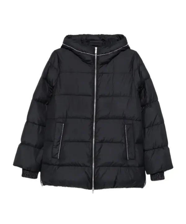Peserico Padded Hooded Puffer Jacket