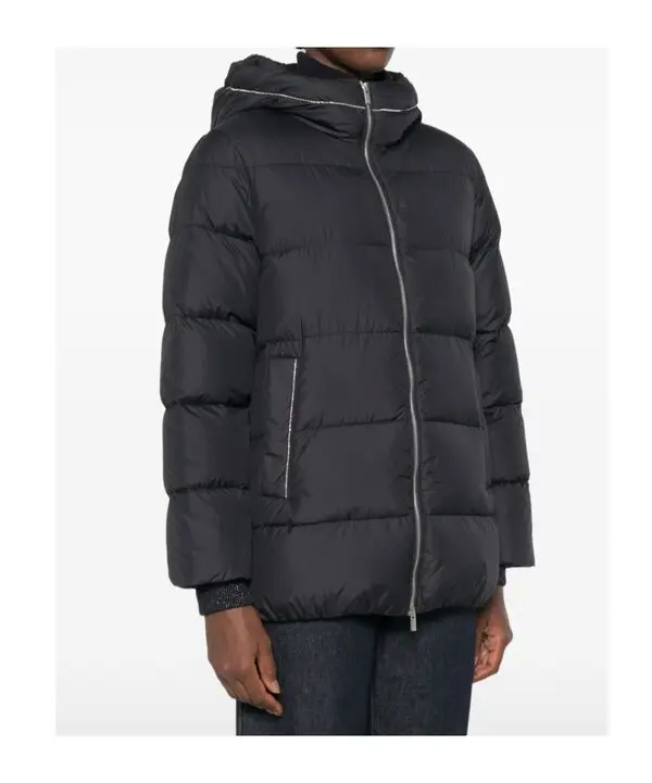 Peserico Padded Hooded Puffer Jacket