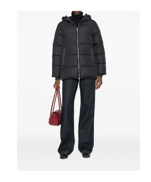 Peserico Padded Hooded Puffer Jacket