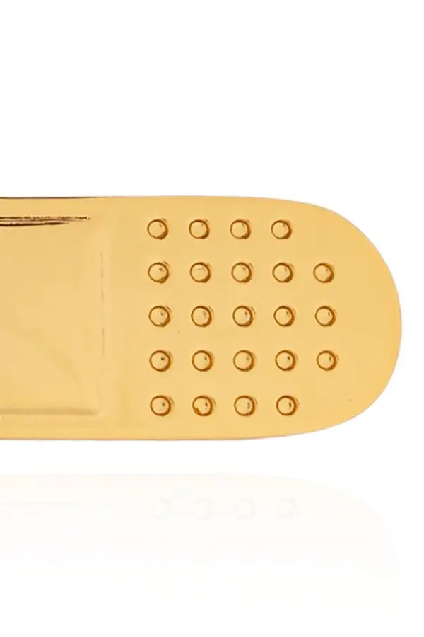 Moschino Logo Brooch