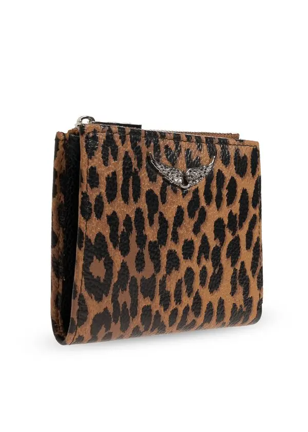 Zadig&Voltaire Voltaire Printed Logo-appliqué Wallet