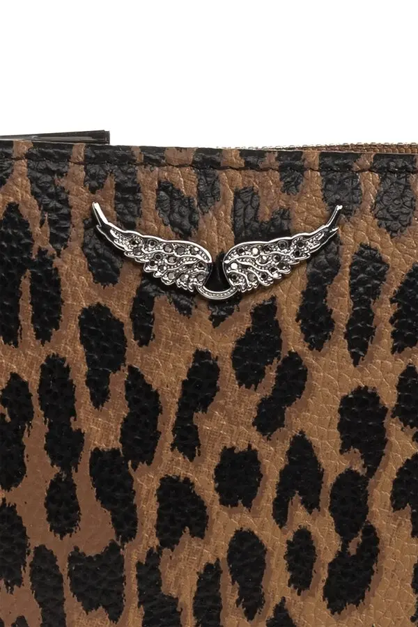 Zadig&Voltaire Voltaire Printed Logo-appliqué Wallet