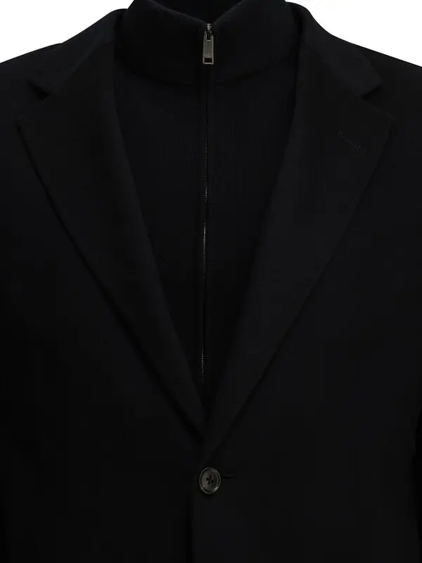 Zegna Navy Oasi Cashmere Jacket