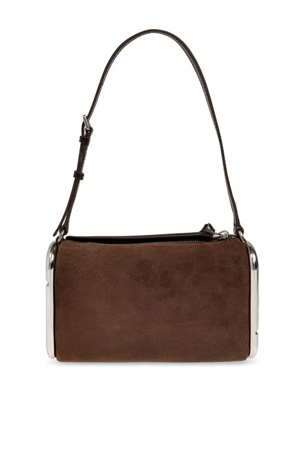 Marc Jacobs Small Zippered Shoulder Bag - Brown