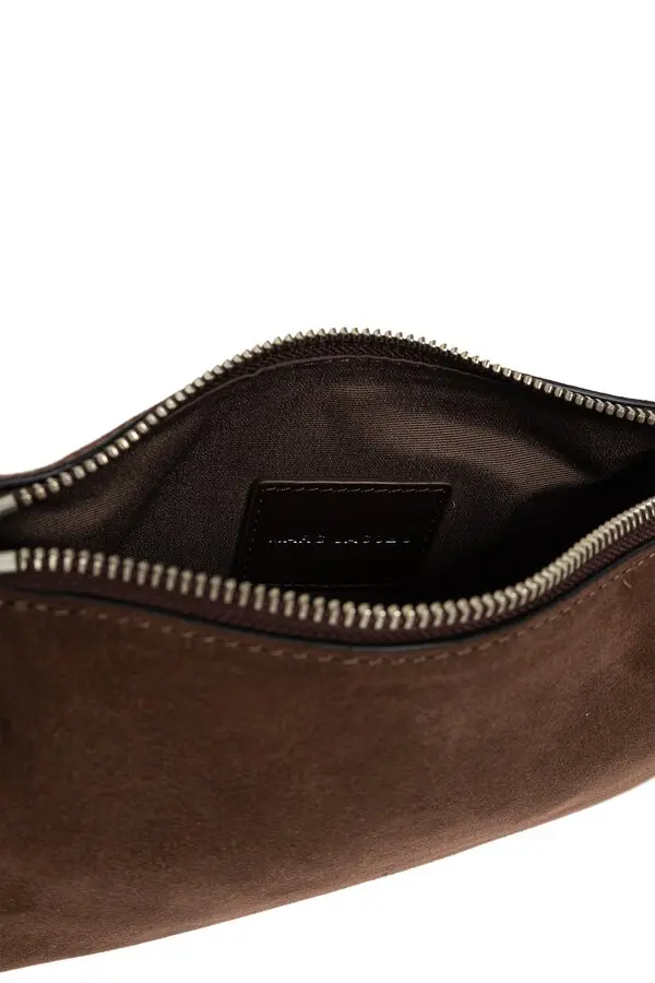 Marc Jacobs Small Zippered Shoulder Bag - Brown