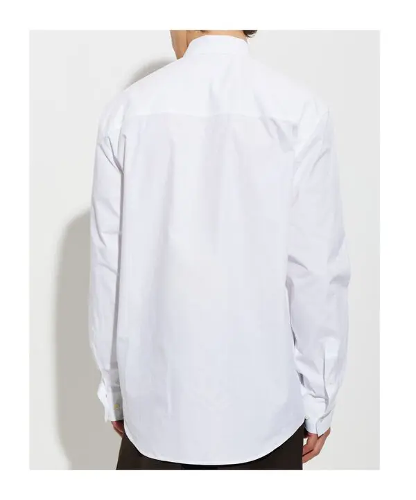 Dries Van Noten Embroidered Cotton Shirt