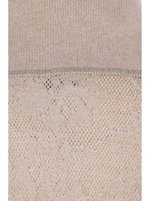 Brunello Cucinelli Long-sleeved Half-zip Jumper