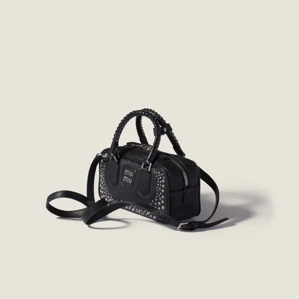 Miu Miu Arcadie Studded Leather Bag