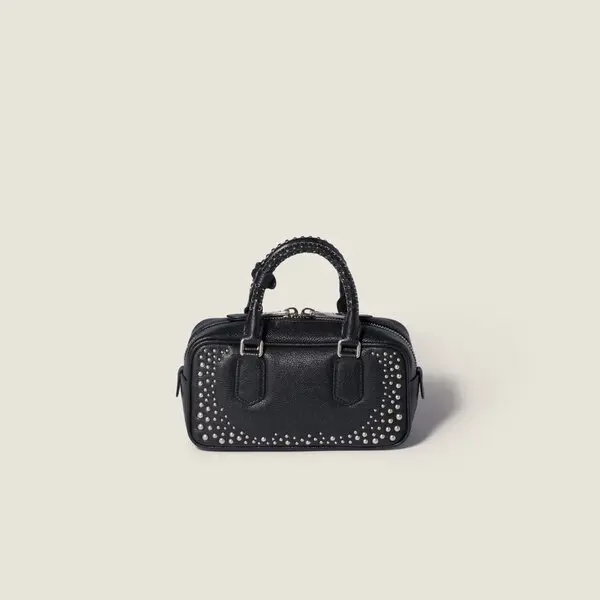 Miu Miu Arcadie Studded Leather Bag