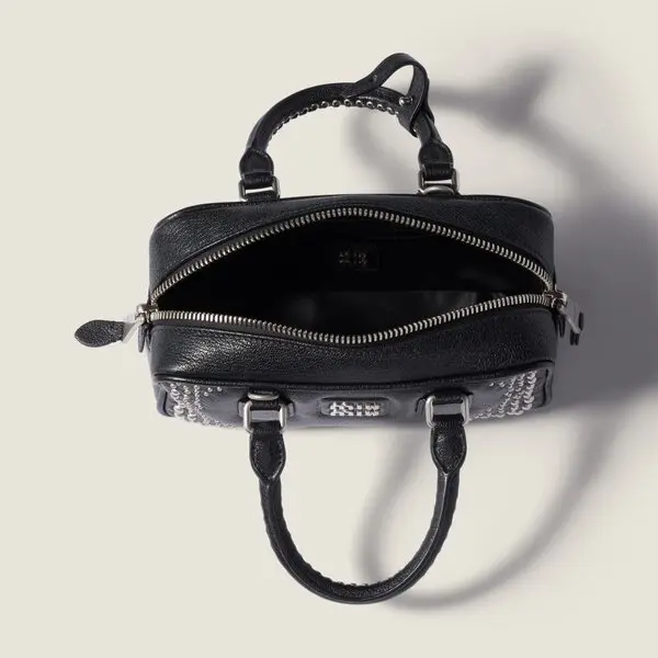Miu Miu Arcadie Studded Leather Bag