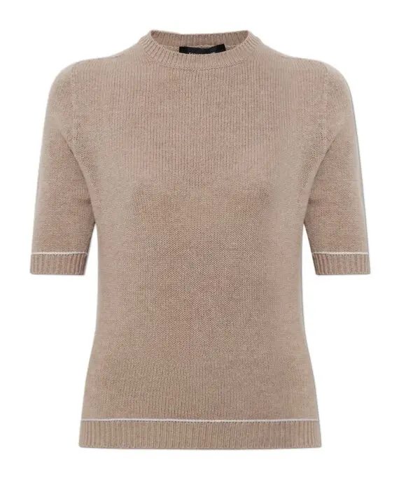Fabiana Filippi Short-sleeved Knit Top
