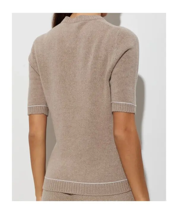 Fabiana Filippi Short-sleeved Knit Top