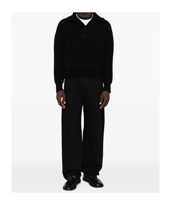 AMI Paris Button-up Sweater