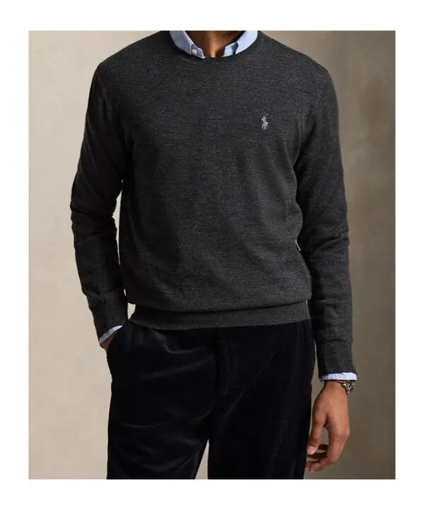 Polo Ralph Lauren Embroidered Logo Crew Neck Jumper