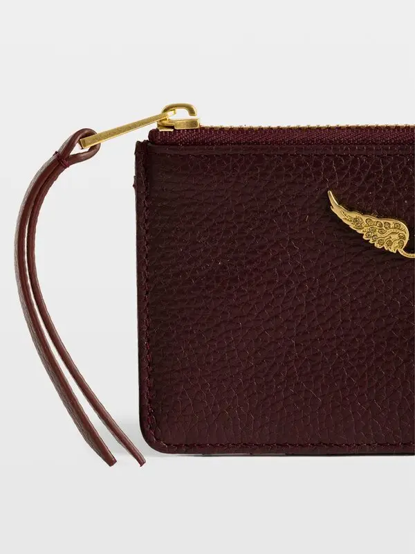 Zadig&Voltaire Voltaire Zip-around Leather Wallet