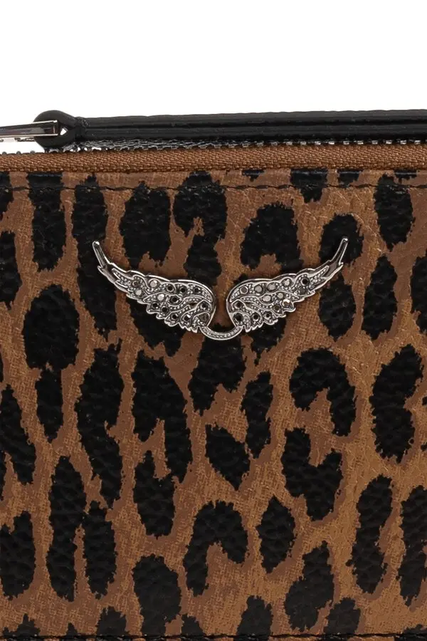 Zadig&Voltaire Voltaire Zip Card Holder Wallet