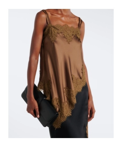 Dorothee Schumacher Lace-trim Silk Blend Camisole