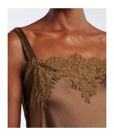 Dorothee Schumacher Lace-trim Silk Blend Camisole