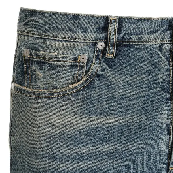 MAISON MARGIELA Distressed Washed Denim Jeans