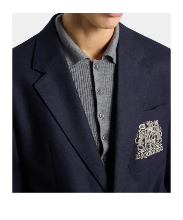 Dsquared2 College Relaxed-shoulder Jacket