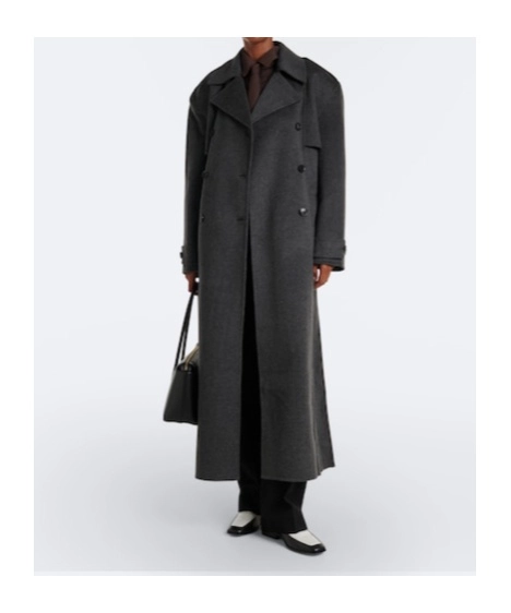 THE FRANKIE SHOP Nicola Belted Wool-cashmere Coat