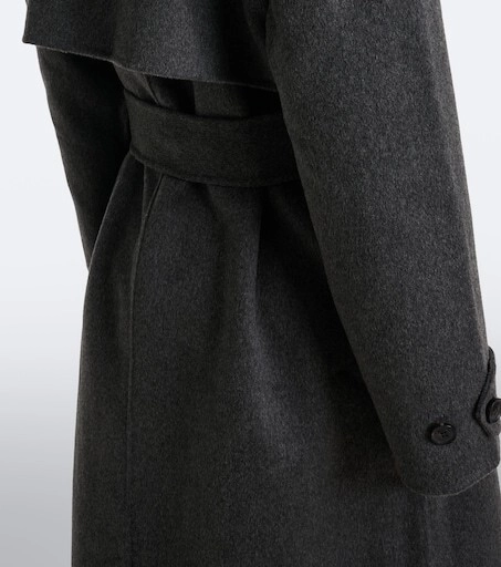 THE FRANKIE SHOP Nicola Belted Wool-cashmere Coat