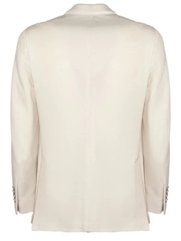 Eleventy Double-breasted Peaked-lapel Blazer