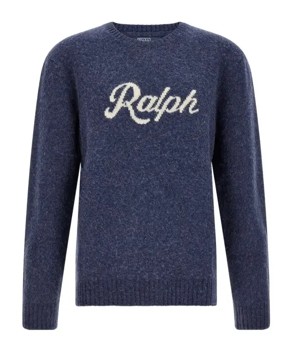 Polo Ralph Lauren Logo-intarsia Crew-neck Sweater