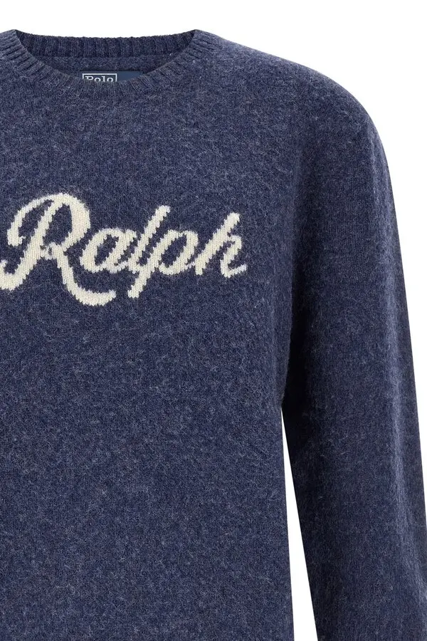 Polo Ralph Lauren Logo-intarsia Crew-neck Sweater