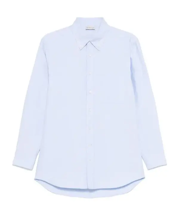 Moncler Long-sleeved Shirt - Light Blue