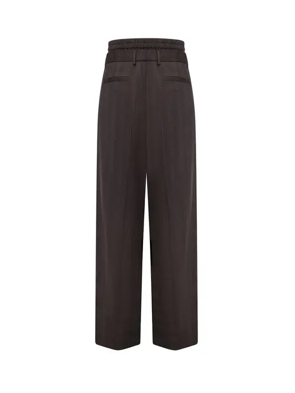 Dolce & Gabbana Pleated Wide-leg Trousers
