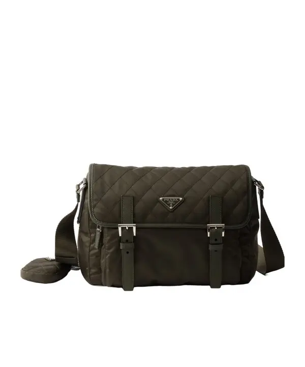 Prada Quilted Re-nylon Shoulder Bag