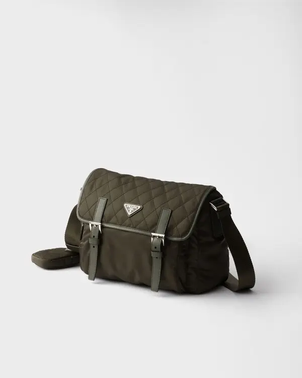 Prada Quilted Re-nylon Shoulder Bag