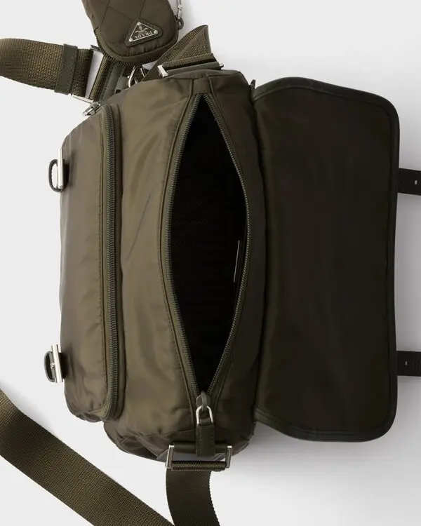 Prada Quilted Re-nylon Shoulder Bag