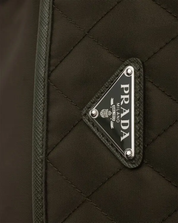 Prada Quilted Re-nylon Shoulder Bag