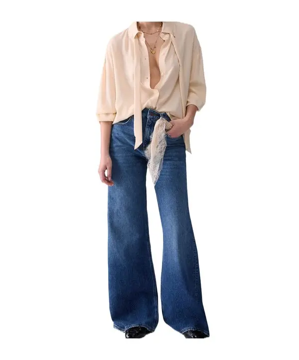Liu Jo Flare Jeans With Bandana
