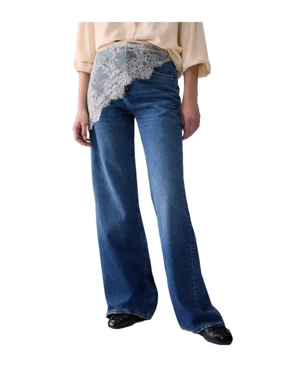 Liu Jo Flare Jeans With Bandana