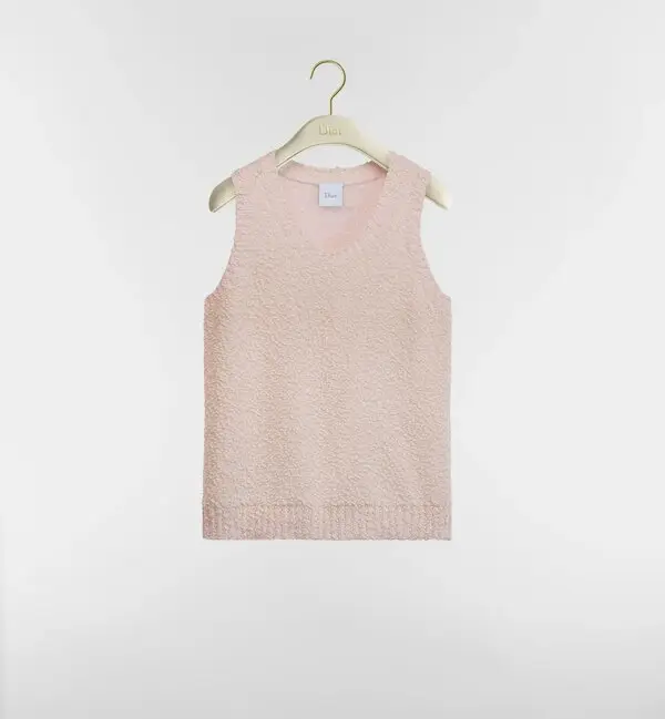Dior Ribbed-knit Wool Two-piece Set